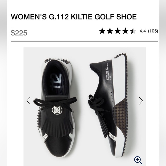 G/FORE | Shoes | Gfore Gfore G4 Kiltie G12 Golf Shoe Sneaker Ladies 65 ...